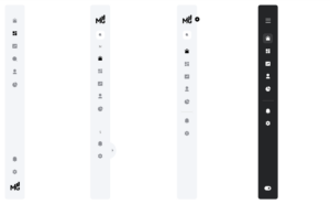 Sleek Nav Menu Power BI Template